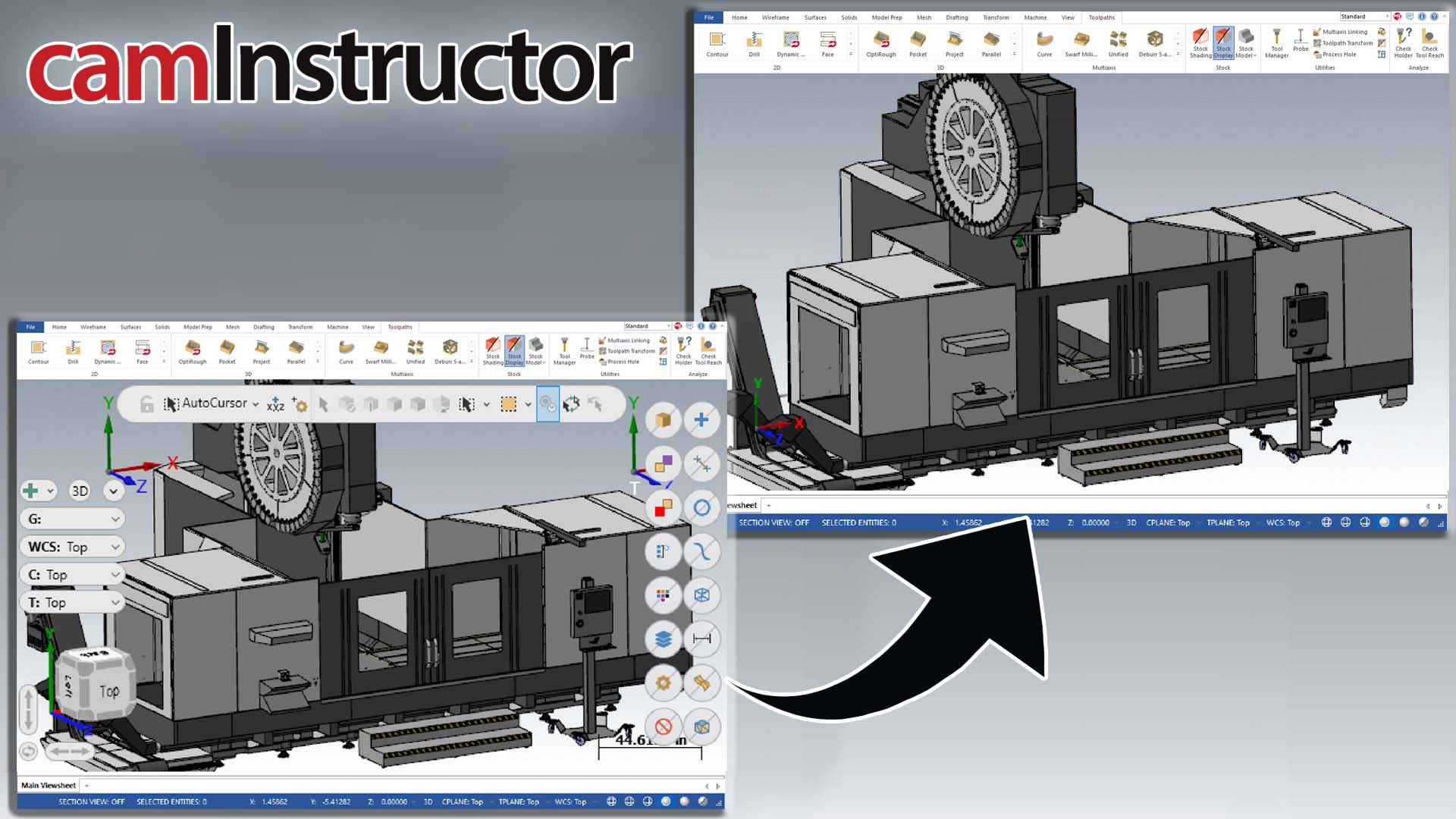 Clean Up Your Workspace in Mastercam